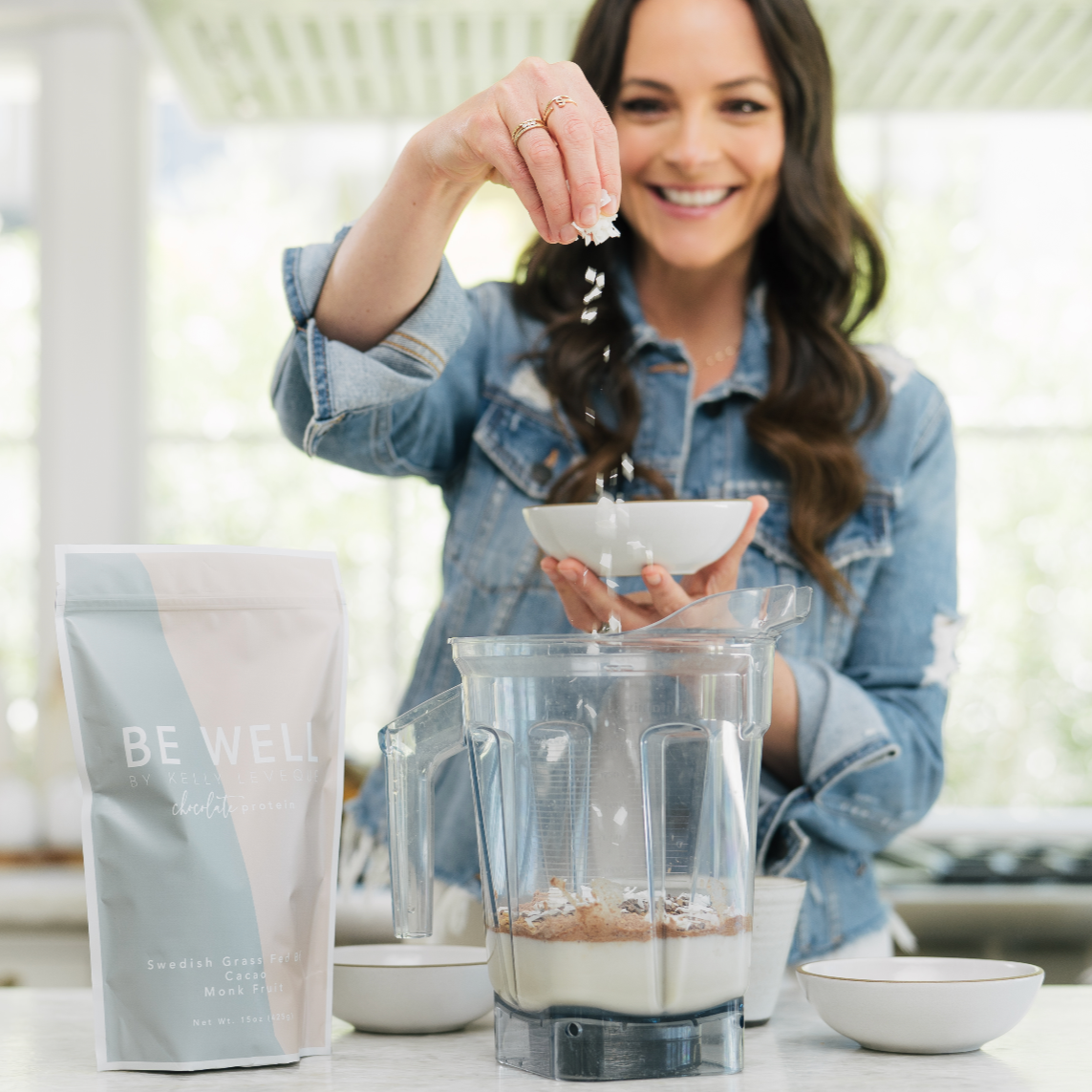 Chocolate Protein Powder from Swedish, Grass-Fed Beef | Be Well by Kelly