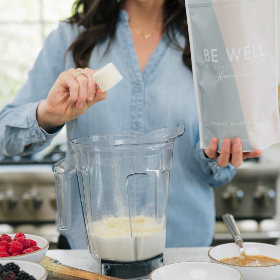 Unflavored Protein Powder from Swedish, Grass-Fed Beef | Be Well by Kelly